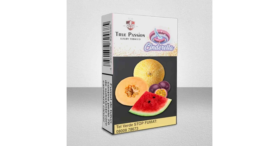 Tutun True Passion Cinderella-Pepene Galben+Pepene Rosu+Fructul ...