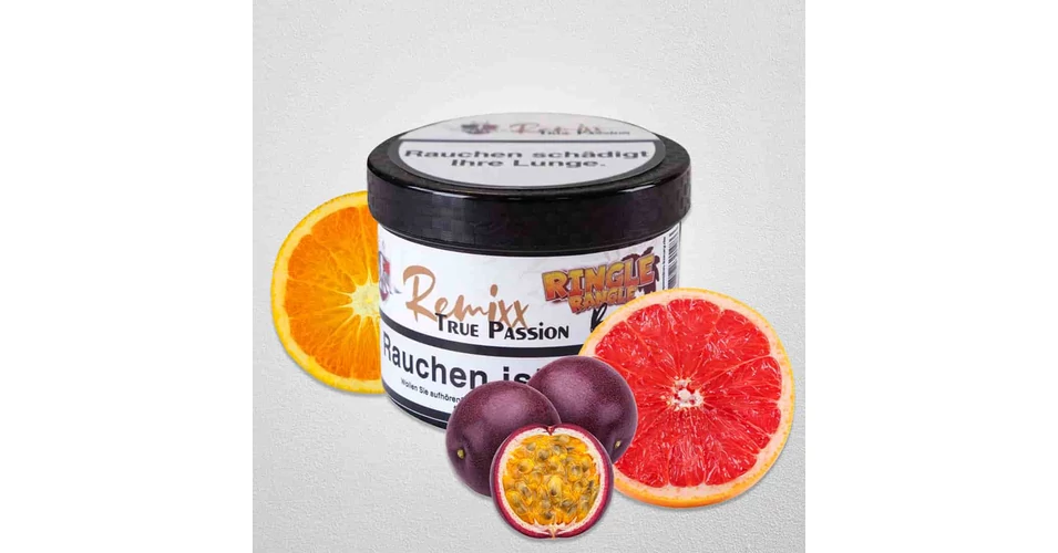 Tutun True Passion Ringle Rangle-Lime+Grapefruit+Fructul Pasiunii ...