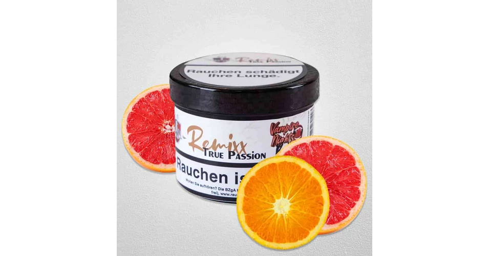Tutun True Passion Vampire Night-Portocale Rosie+Grapefruit 200GR ...