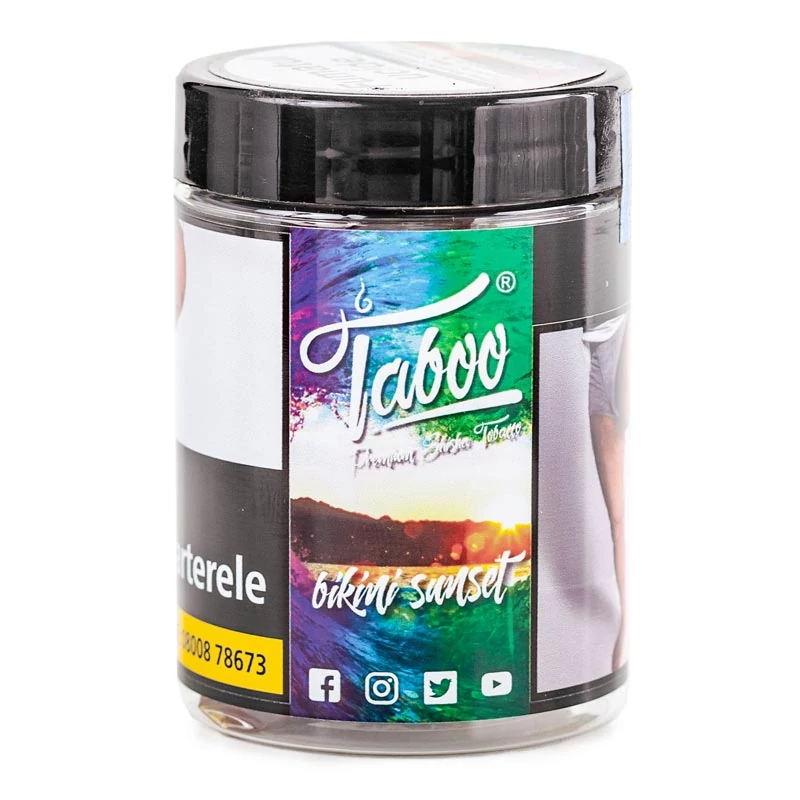 Tutun Narghilea Taboo Bikini Sunset - Pepene Galben + Guma De Mestecat ...